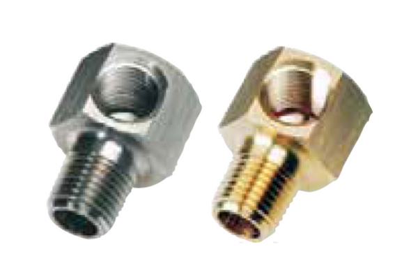 Male Hex Elbows | 16MS | 9/16 | Steel | 16MS-S